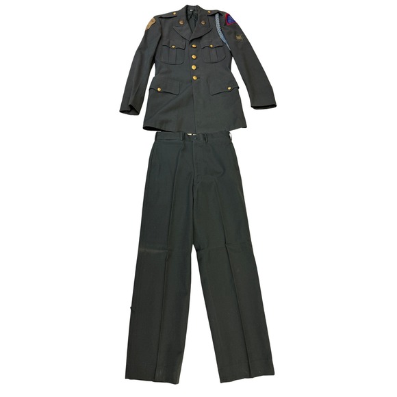 Jackets & Coats | Us Army Uniform Jacket And Pants Set Vintage Military ...